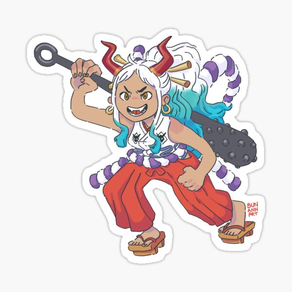 "Yamato" Sticker by Bunannart | Redbubble