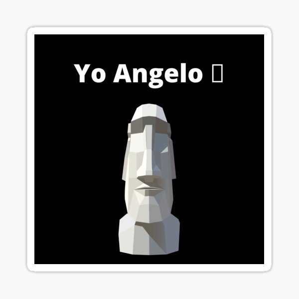 "Yo Angelo ? Stand JoJo" Sticker by Dom-Sells | Redbubble