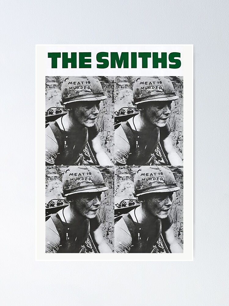 "The Meat Is Murder" Poster for Sale by Nora Shuman | Redbubble