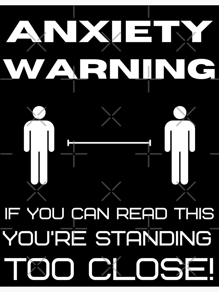 "Standing Too Close!" Sticker by DJUnicomb | Redbubble