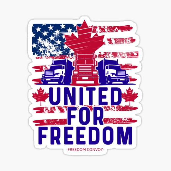 Paper, Party & Kids Mandate Freedom Decal Convoy for Freedom Canada ...