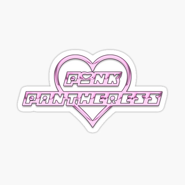 "Pink Pantheress " Sticker for Sale by Joe-byron | Redbubble
