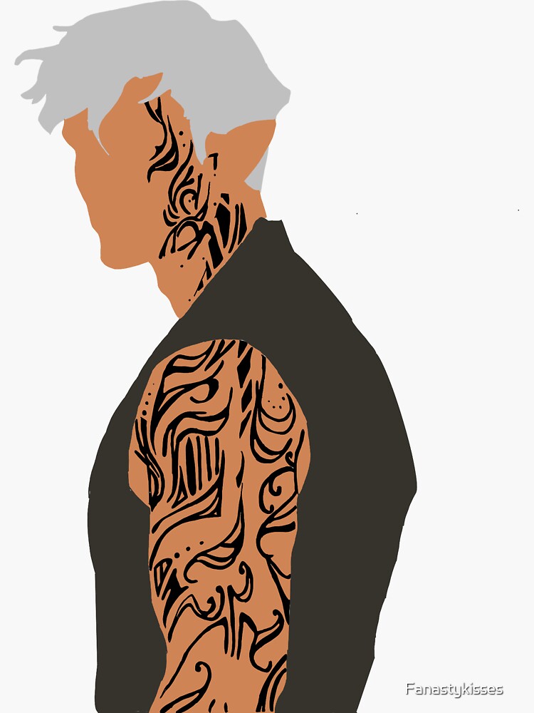 "Rowan portrait " Sticker for Sale by Fanastykisses | Redbubble