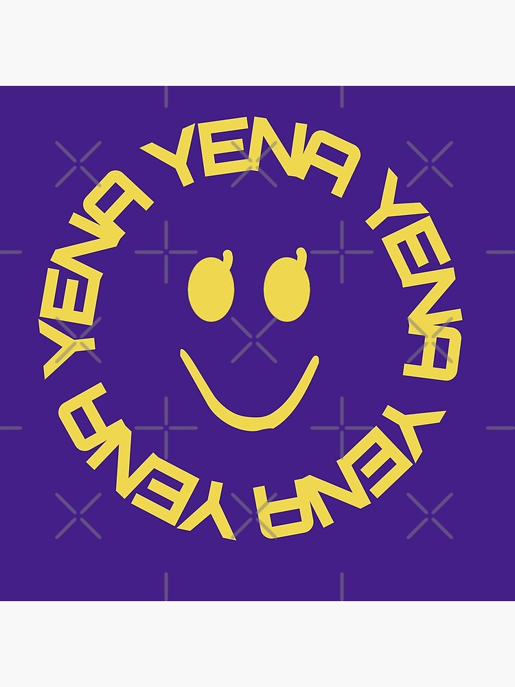 "YENA- Smiley" Poster by vahinispizzeria | Redbubble