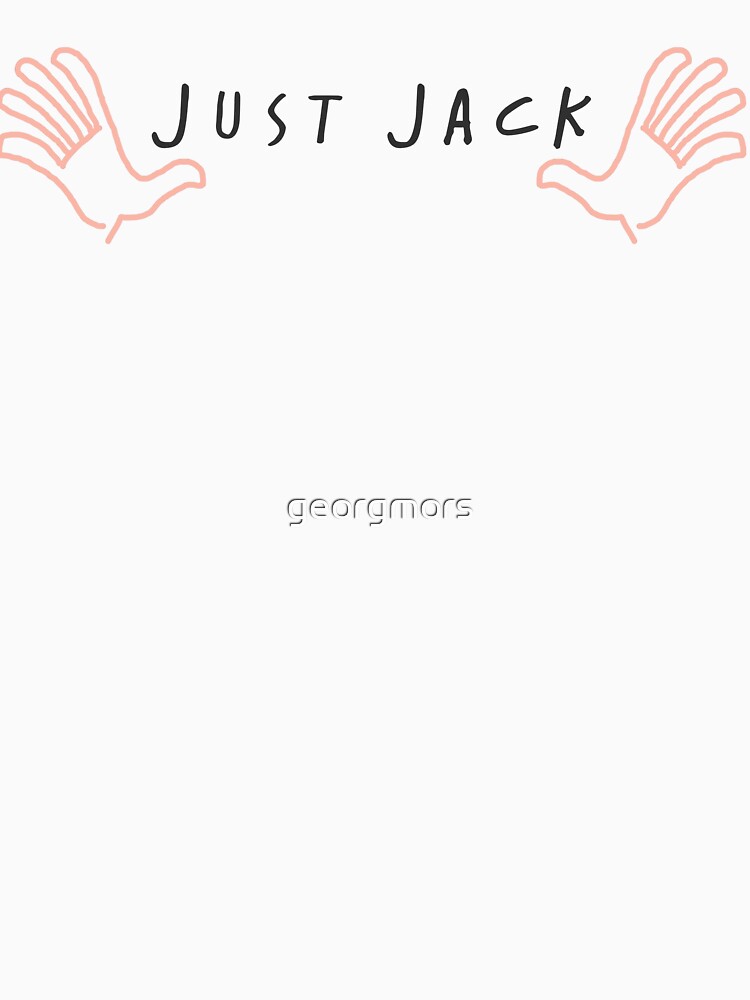 "Just Jack Hands" Pullover Hoodie for Sale by georgmors | Redbubble