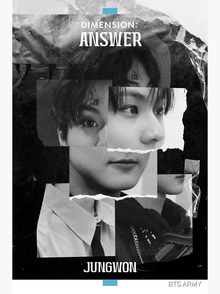 Pegatina «Jungwon / Yang Jung-won / Dimensión: ANSWER ENHYPEN» de btsforeverarmy | Redbubble