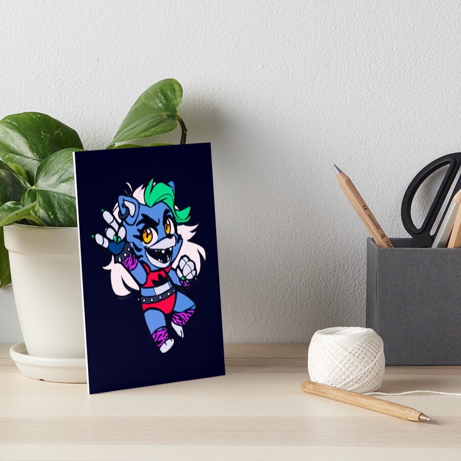 "Five Nights at Freddy's Security Breach - Roxanne Wolf Art " Art Board ...