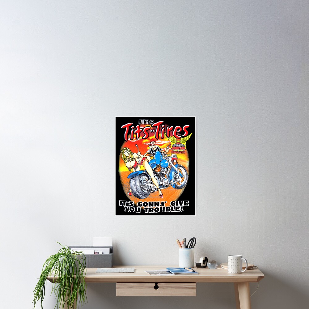 "big johnson retro" Poster by Romiana | Redbubble