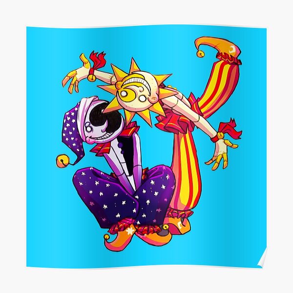 "Five Nights at Freddy's Security Breach - SUNNYDROP and MOONDROP Art 3 ...