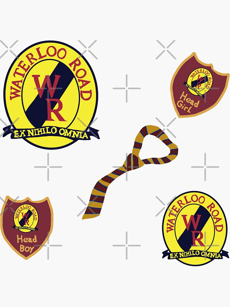 "Waterloo road " Sticker for Sale by Phoebestorm | Redbubble