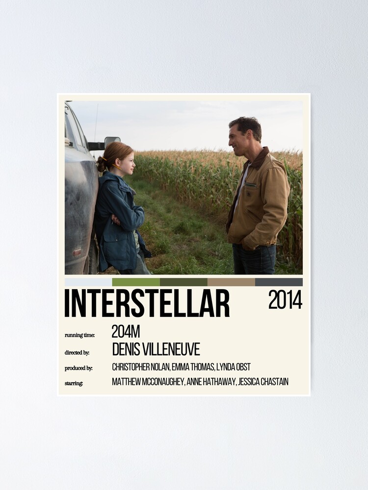 "Interstellar Poster - Murphy's Law" Poster for Sale by ShopOfUs ...