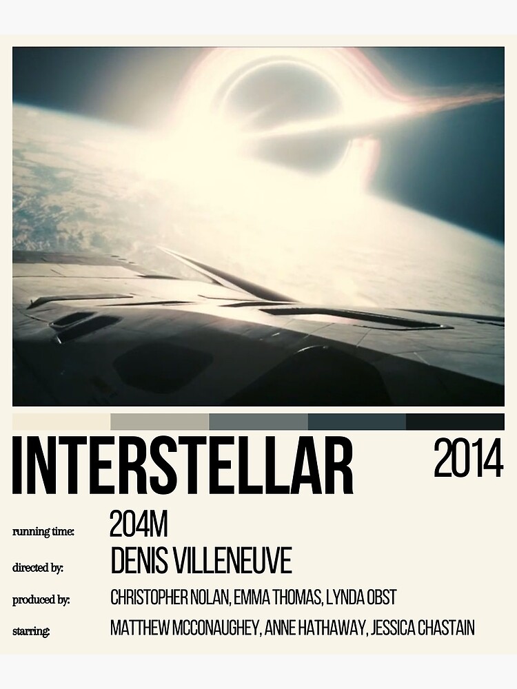 Intersteller Poster - First Sighting Premium Matte Vertical Poster