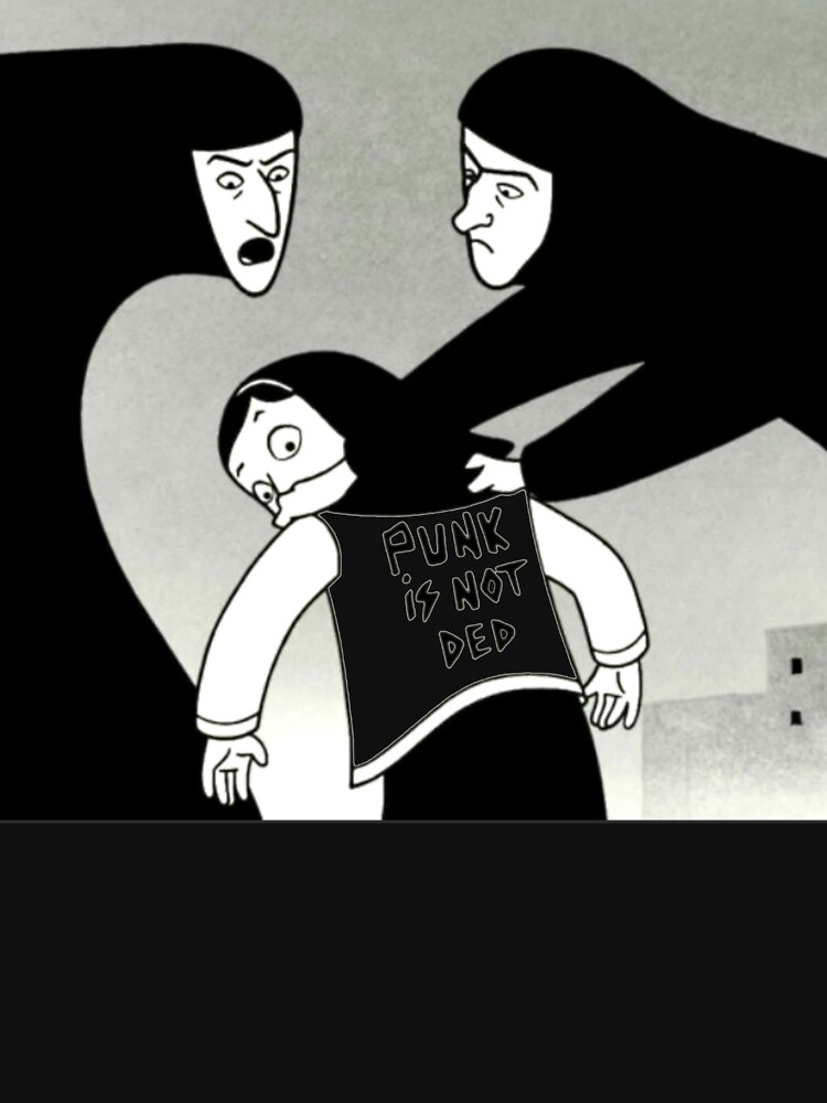 "Persepolis - Punk is Not Dead" T-shirt for Sale by MondrianuM ...