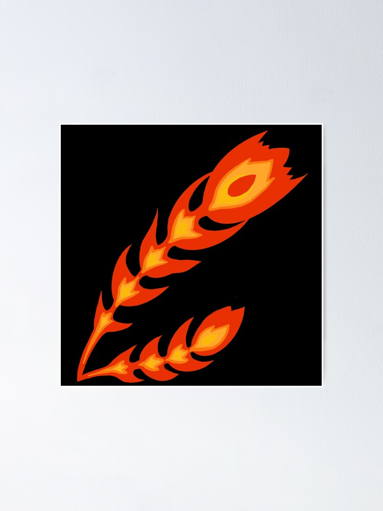 "Phoenix Down" Poster by sewohayami | Redbubble