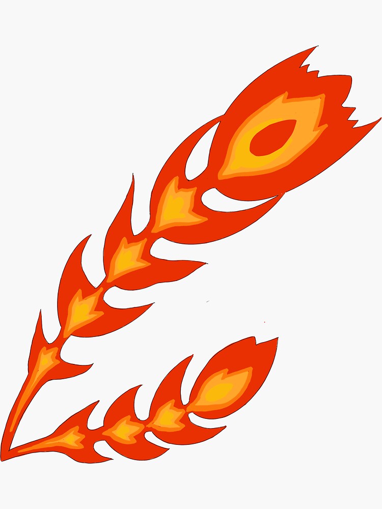 "Phoenix Down" Sticker for Sale by sewohayami | Redbubble