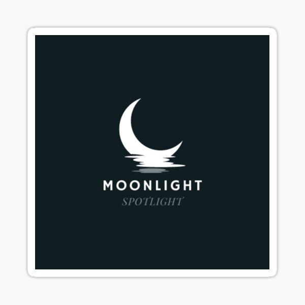 "Spotlight - Moonlight" Sticker by LambdaThings | Redbubble
