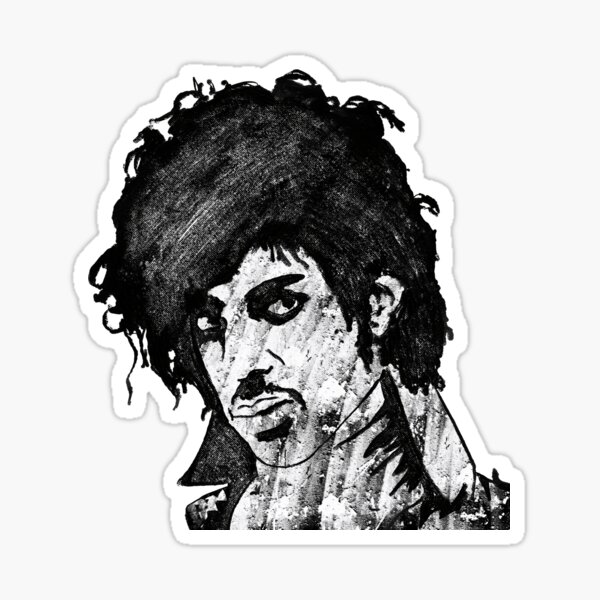 "Prince" Sticker for Sale by Brigot Pigot | Redbubble
