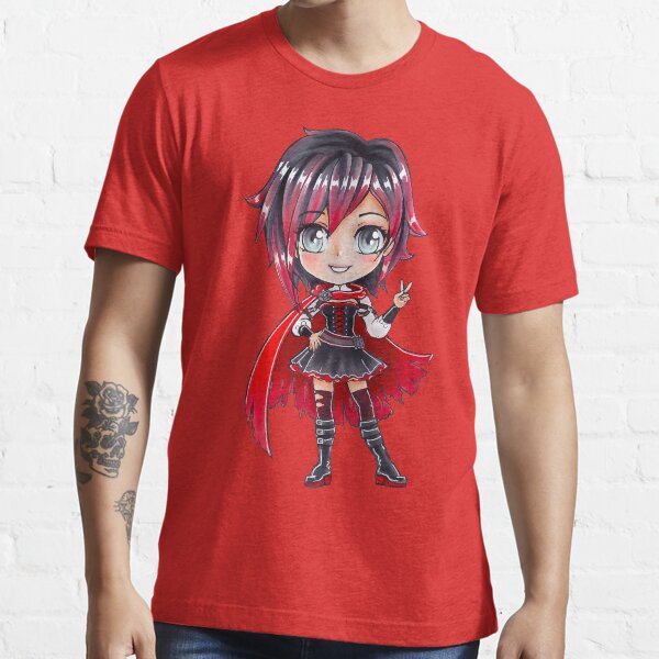 "Ruby Rose Chibi" T-shirt by Dacdacgirl | Redbubble | rwby t-shirts ...