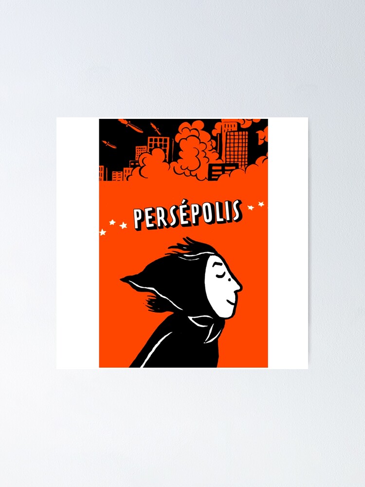 "Beautiful Cartoon PERSEPOLIS" Poster for Sale by MondrianuM | Redbubble