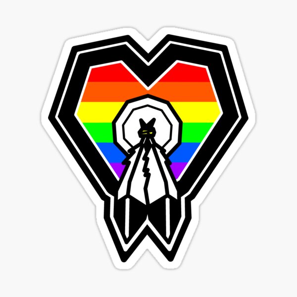 "Two-Spirit Pride Symbol - 2 Spirit Rainbow Flag - Two-Spirit" Sticker ...