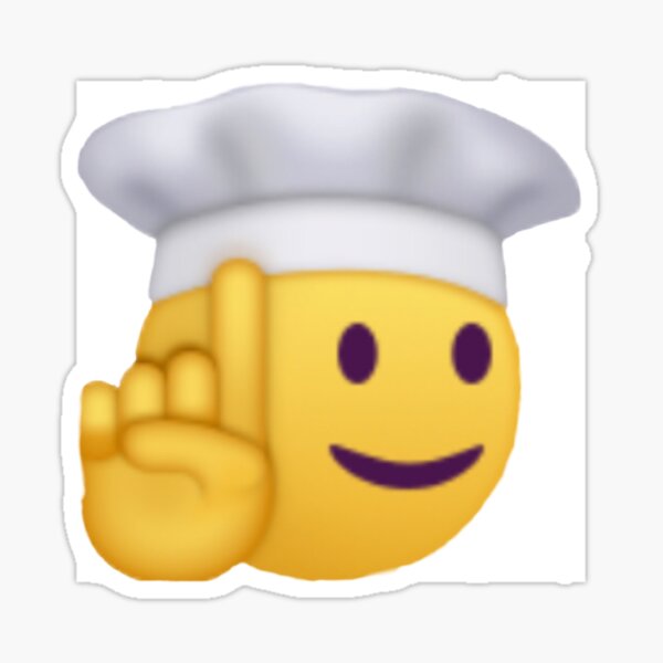 "One Sec, Cooking" Sticker for Sale by alexyaskye | Redbubble