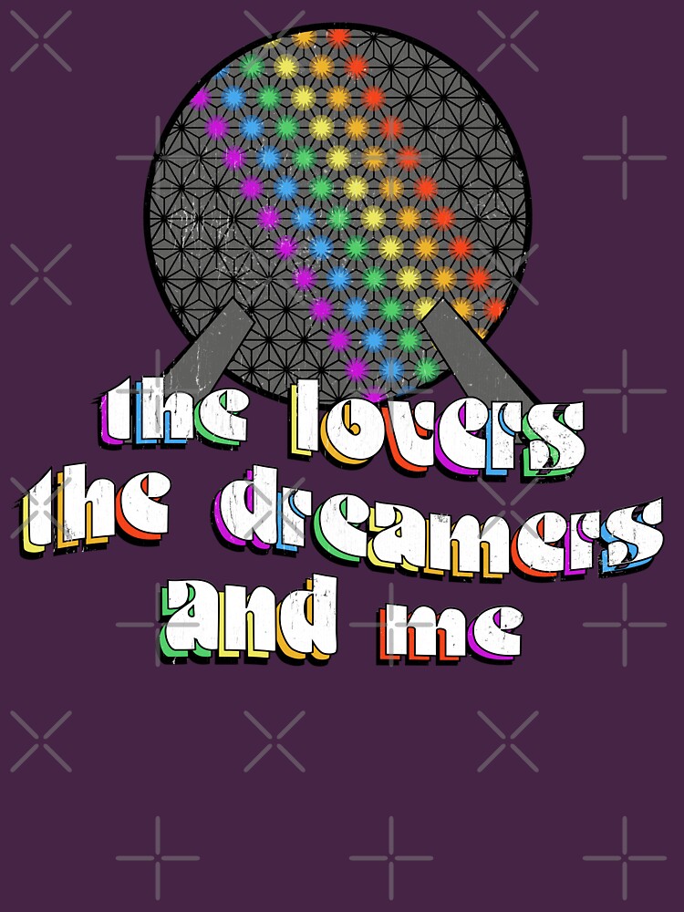 "EPCOT Rainbow Connection 70s inspired distressed art by Kelly Design ...