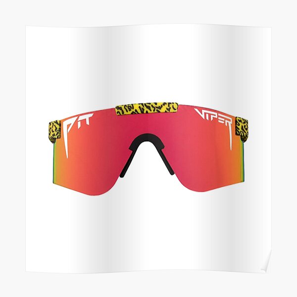 "Copy of Pit Viper Sticker / Decal - Cheetah Print and Orange" Poster ...