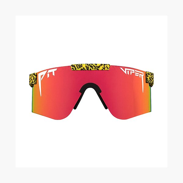 "Copy of Pit Viper Sticker / Decal - Cheetah Print and Orange ...