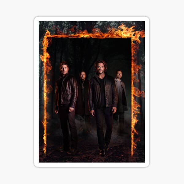 "Supernatural" Sticker for Sale by caitlinwashere | Redbubble
