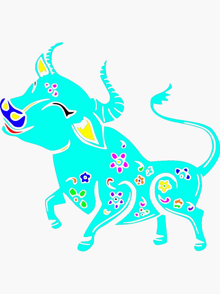 "Toro" Sticker for Sale by RosalinaRV | Redbubble
