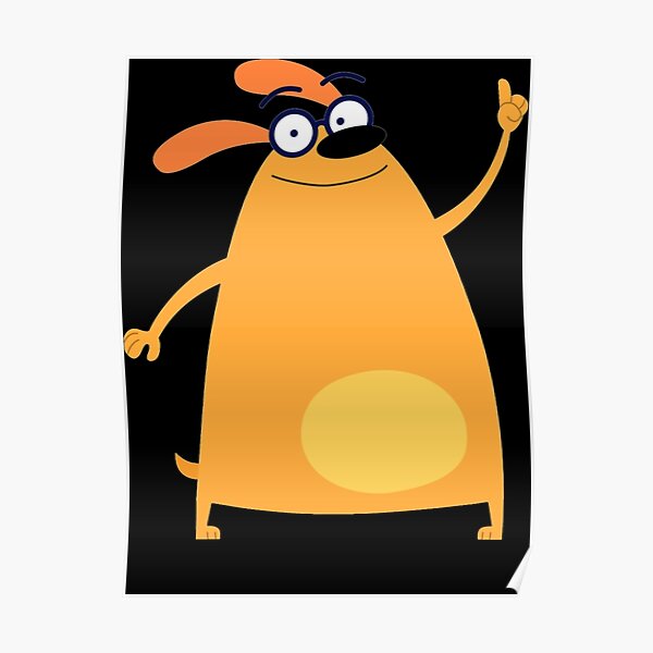 "Fetch! With Ruff Ruffman Classic" Poster for Sale by LauriMcrobert ...