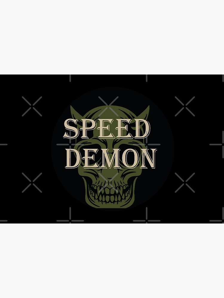 "Speed demon" Poster for Sale by pnkpopcorn | Redbubble