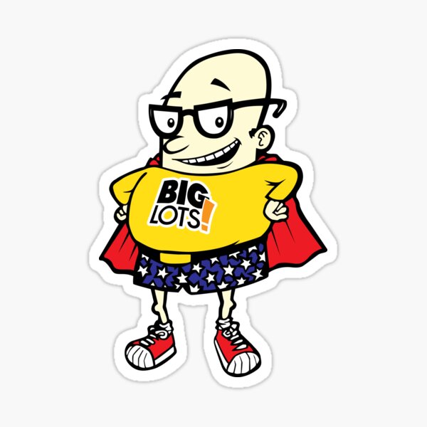 "old big lot" Sticker for Sale by bingamon | Redbubble