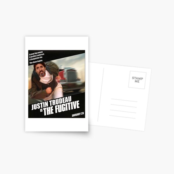 "The Fugitive Meme" Postcard for Sale by shaggadagga | Redbubble
