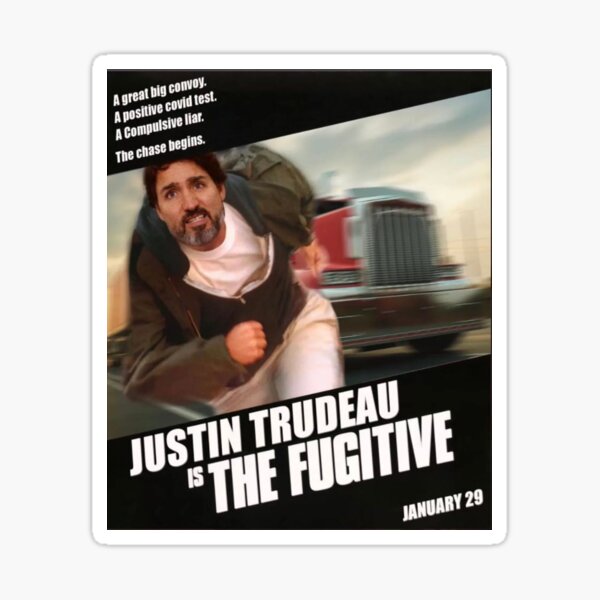 "The Fugitive Meme" Sticker for Sale by shaggadagga | Redbubble
