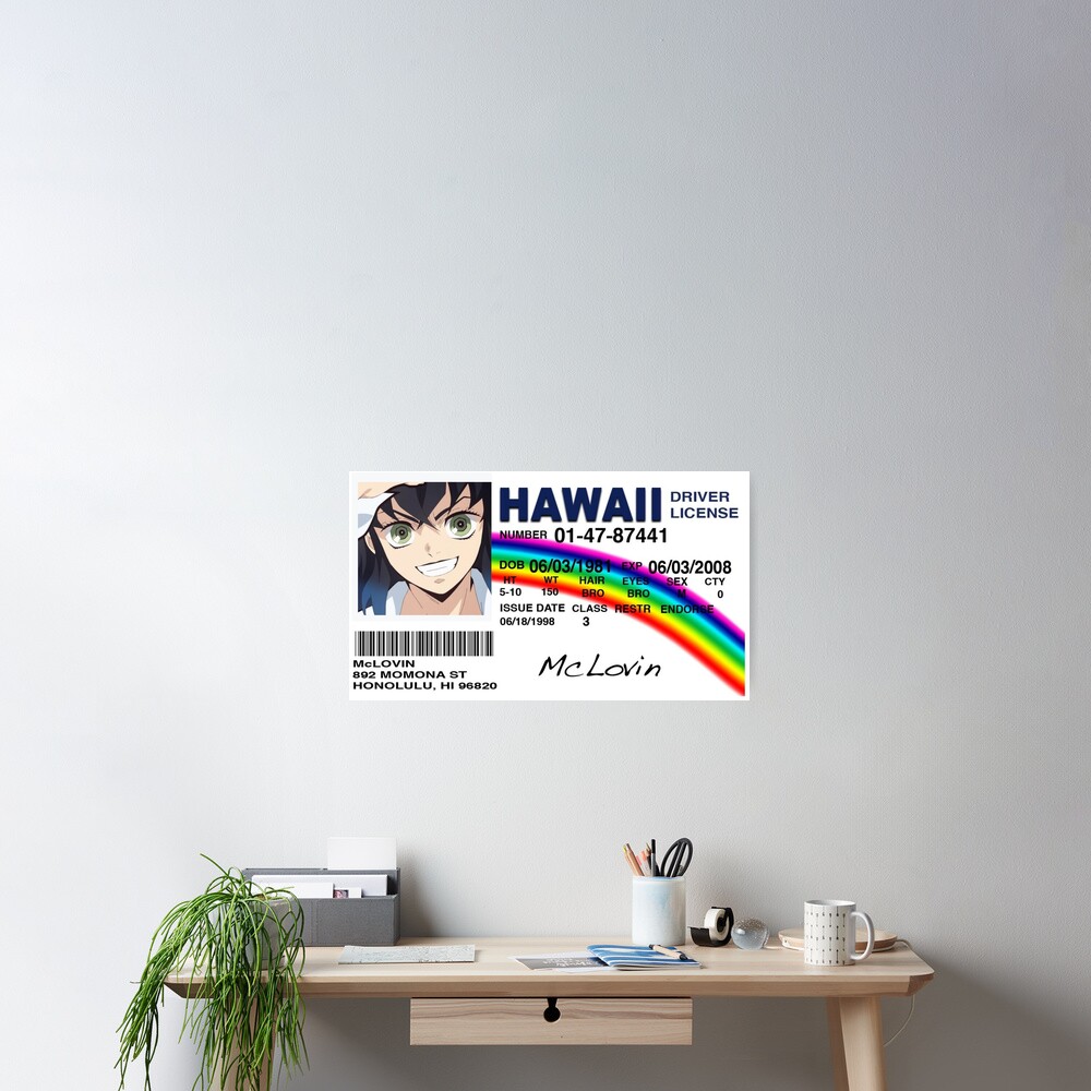 "Inosuke Hashibira McLovin Parody Funny Demon Slayer Kimetsu No Yaiba ...