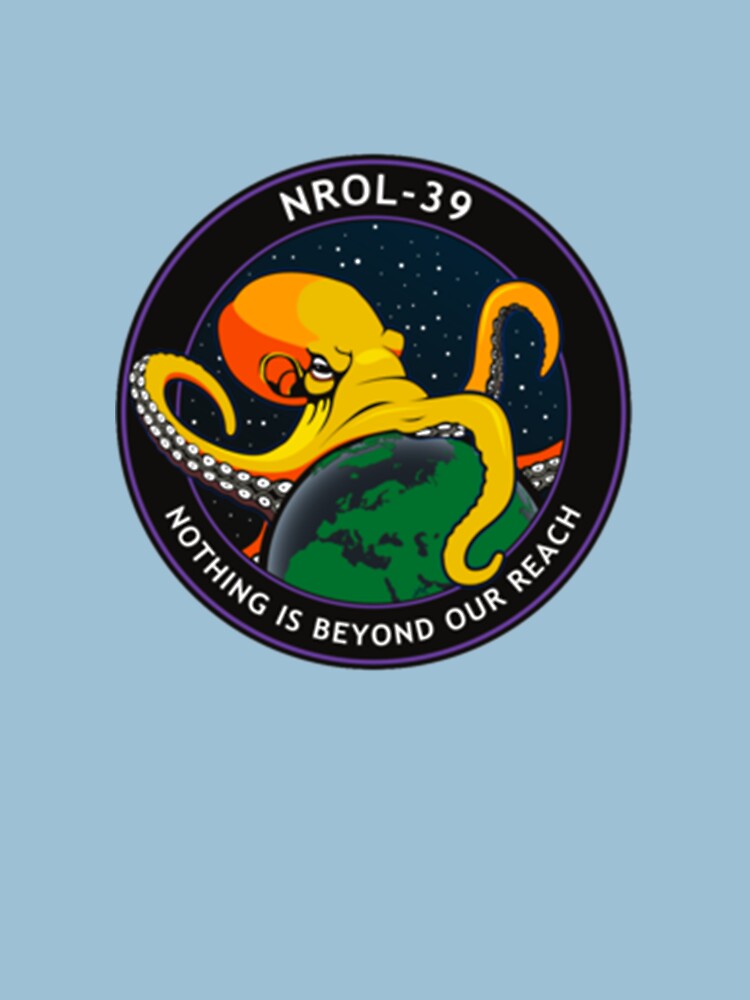 "High-resolution logo for NROL-39 Spy Satellite Program Classic T-Shirt ...