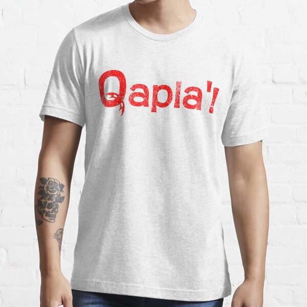 "QAPLA'!" T-shirt for Sale by darqenator | Redbubble | star t-shirts ...