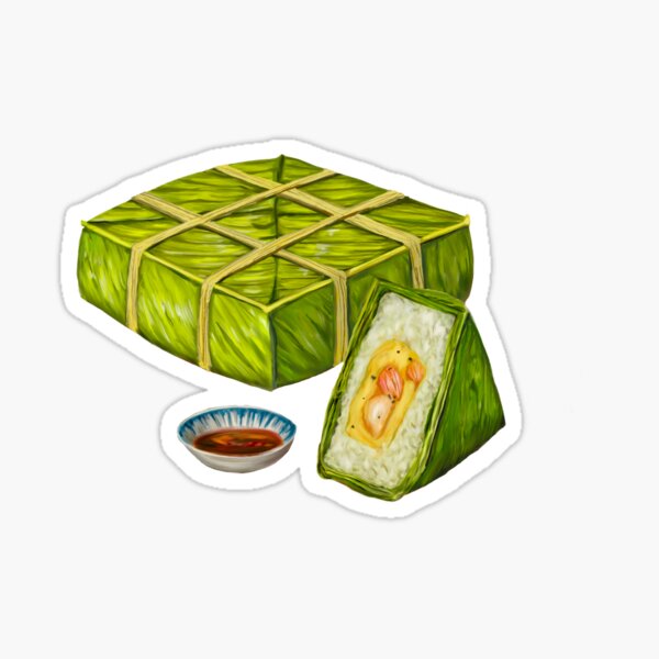 "Vietnamese traditional sticky rice for Tet Holiday" Sticker for Sale ...