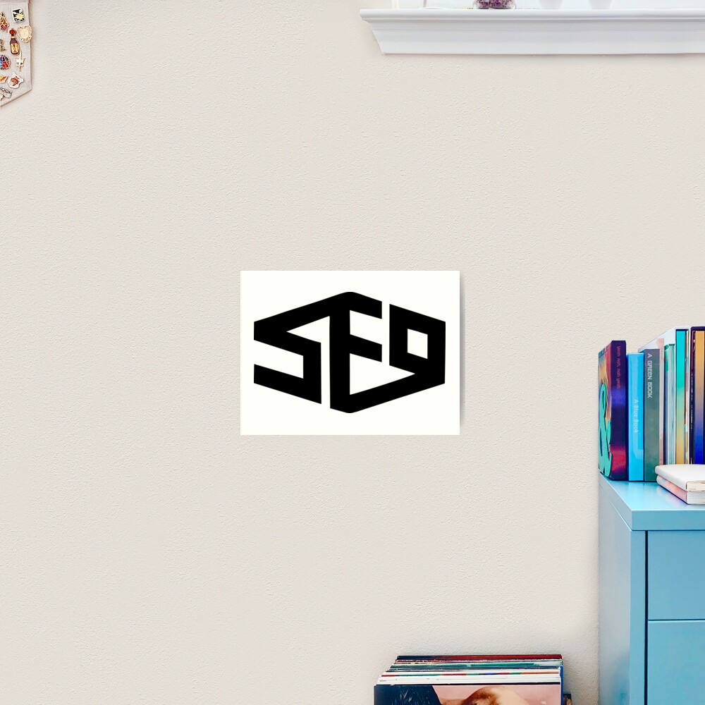 "SF9 logo" Art Print for Sale by yeongwonhikpop | Redbubble