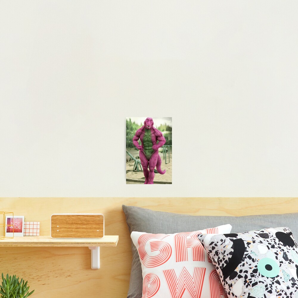 "buff barney" Poster for Sale by lillypeach | Redbubble