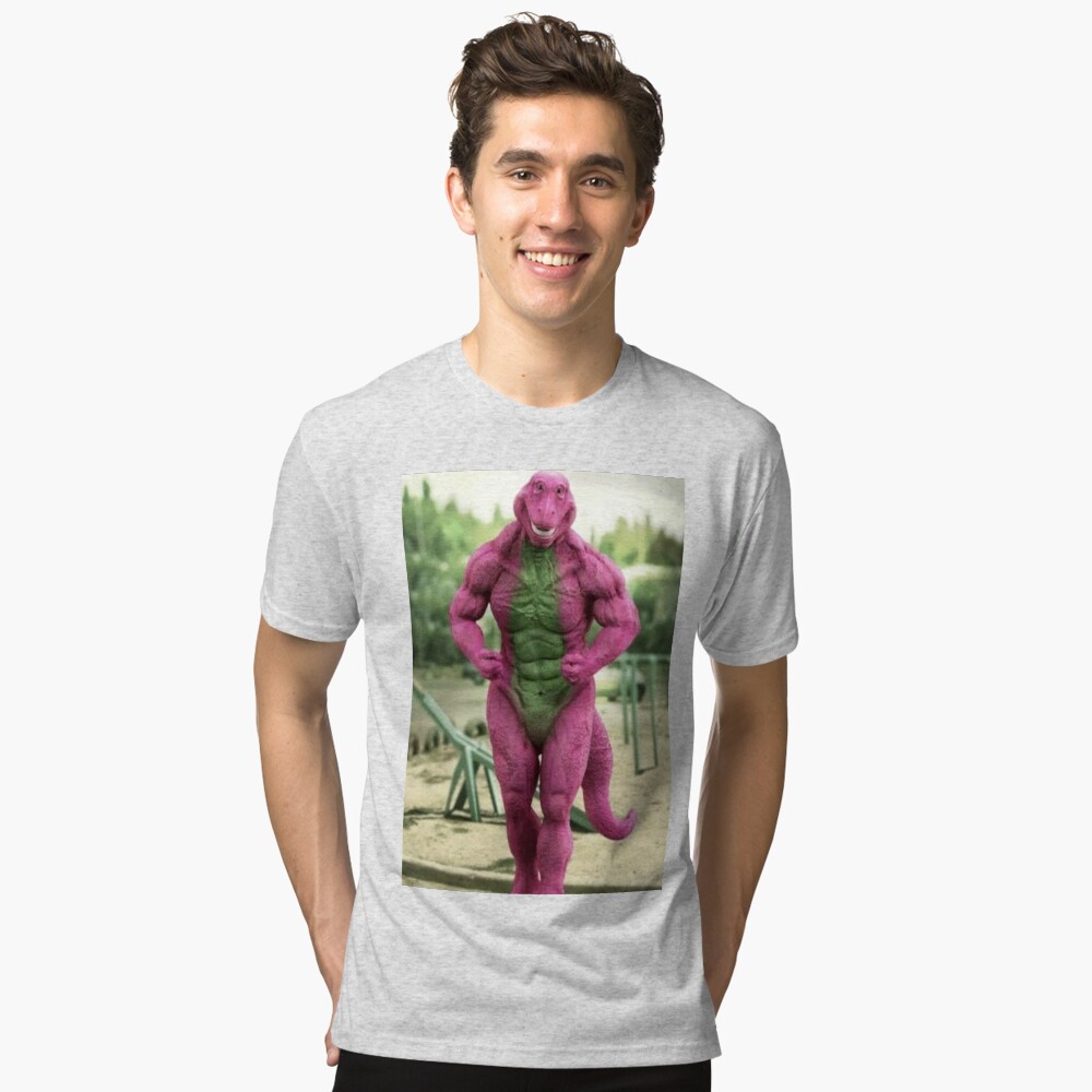 "buff barney" Leggings for Sale by lillypeach | Redbubble