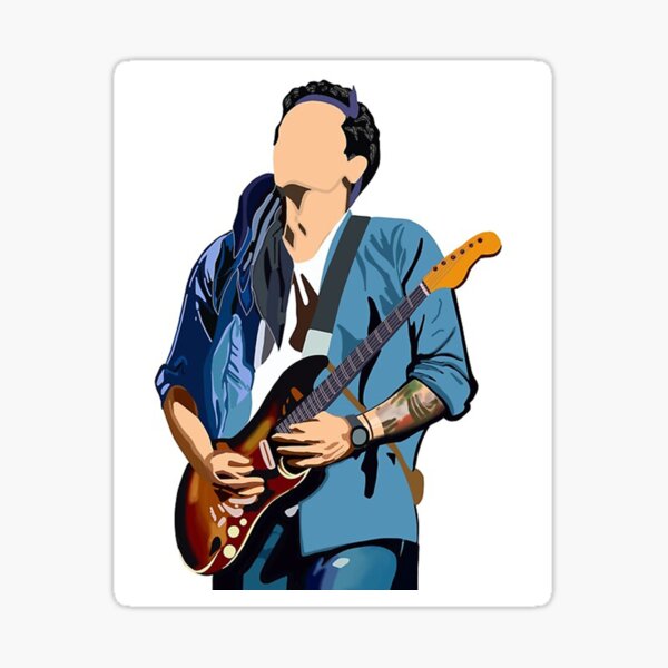 "John Mayer Poster" Sticker for Sale by czunigajulie | Redbubble