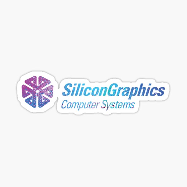 "Silicon Graphics (SGI) - OG logo - vapor Classic T-Shirt" Sticker for ...