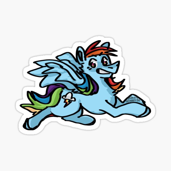 "dash " Sticker for Sale by galaxyginger06 | Redbubble