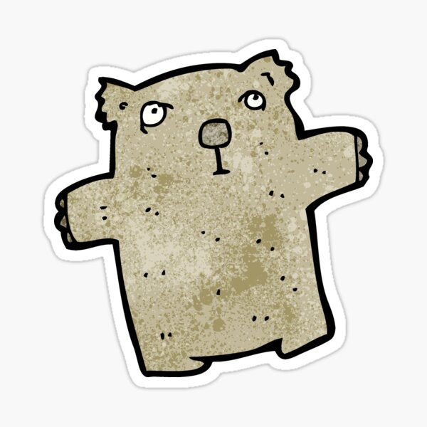 Cartoon Wombat Stickers | Redbubble