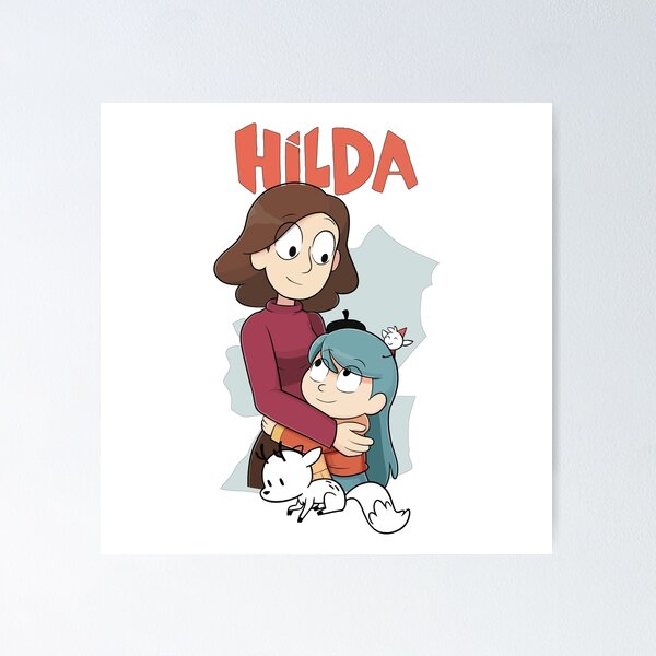 "HILDA of hilda netflix cute girl hilda 2 mice magic happy days gifts ...