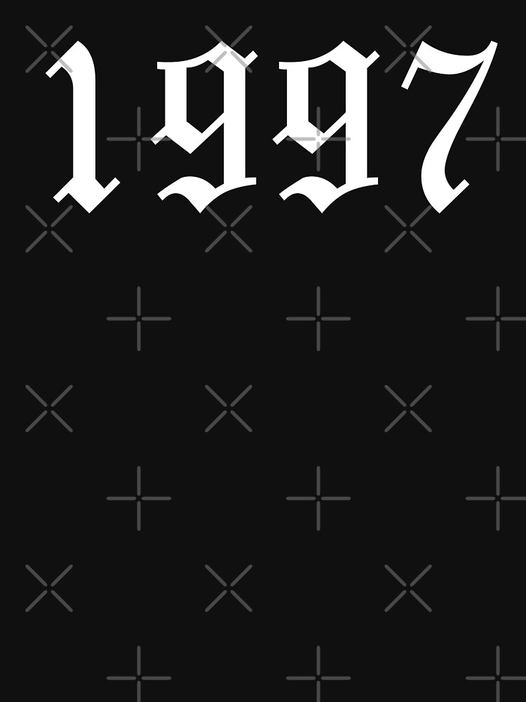 "1997 Old English" T-shirt by MSA-42 | Redbubble