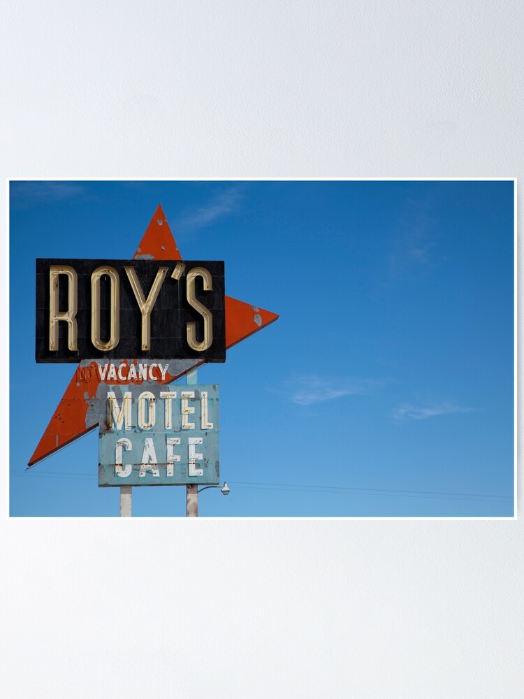 "Roy's Sign " Poster by lizziemaher | Redbubble