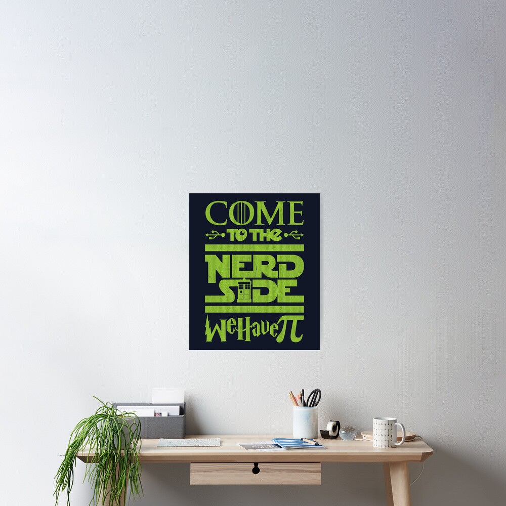 "Nerd" Poster by VomHaus | Redbubble